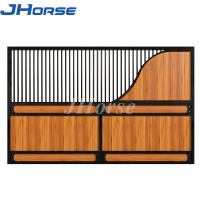 China Bamboo Side Back Panel Horse Stall Horse Stable Partition Side Panel for sale