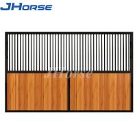 China Customizable Horse Stable Partitions Side Wall With Top Curve for sale