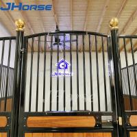 China Mini Internal Equine Stables Stall Kits Room Horse Stall Fronts Customized Design for sale