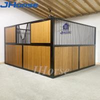 China Customizable  Split Door Swing Horse Stall Fronts Panel Steel Q235B Material for sale