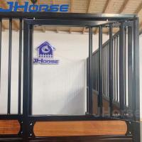 China Horse Equipment Bamboo Horse Stable Stall Fronts Panels For Farm for sale
