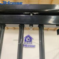 China Indoor Bamboo Powder Coated European Horse Stalls Panels Portable for sale