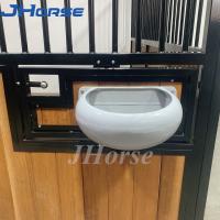 China Indoor Bamboo Powder Coated European Horse Stalls Panels Portable for sale
