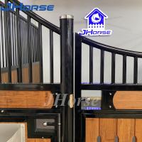 China 0utdoor Economical Temporary Horse Stables Horse Stall Fronts Easy To Disassemble for sale