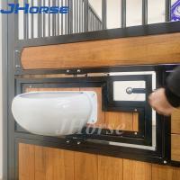 China Portable Bamboo Horse Stable Barn Door Horse Stall Panels Prefabricated Standard for sale