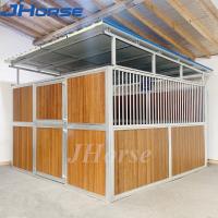China Strand Wooden Bamboo Doors Planks Stable Horse Stall Panels Classic Design for sale