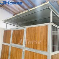 China Strand Wooden Bamboo Doors Planks Stable Horse Stall Panels Classic Design for sale