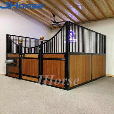 China Equestrian Roof Prefabricated Free European Horse Stalls Farm Stables Equipment for sale