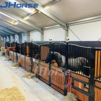 China Farm Riding European Horse Stalls Custom Equine Barns 2.2m Height Assembly Easily for sale