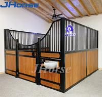 China Portable Silver Simple Stable Horse Stall Panels Movable Q235 Steel for sale