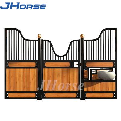 China 10ft 12ft Metal Horse Stall Fronts Durable Bamboo For Farm for sale