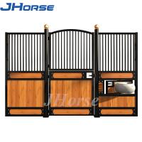 China Europe Style 12 Foot Horse Stall Fronts Horse Stables Equestrian Doors for sale