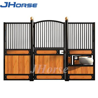 China Europe Style 12 Foot Horse Stall Fronts Horse Stables Equestrian Doors for sale