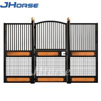 China Europe Style 12 Foot Horse Stall Fronts Horse Stables Equestrian Doors for sale