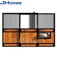 China 10ft 12ft 14ft Horse Stable Box Sliding Door Wood for sale
