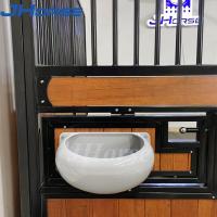 China Custom Size 4x2.2m European Horse Stalls Bamboo Indoor Horse Arena Panels for sale