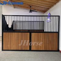 China 3.5x2.2m European Horse Stalls With Double Security Foot Lock Latch for sale