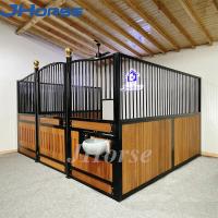 China Indoor Safety Durable Horse Stall Fronts 12 Ft Powder Coated for sale