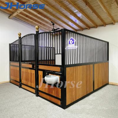 China Indoor Safety Durable Horse Stall Fronts 12 Ft Powder Coated for sale