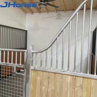 China Simple 12 Foot Horse Stall Fronts Prefabricated Stable Building Material for sale