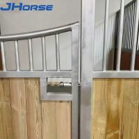 China Economical Window Sliding Door Mesh Horse Stall Fronts Infilled Pine Custom Made Size for sale