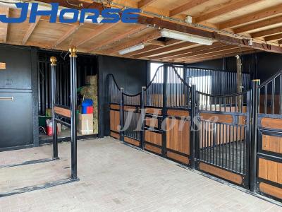 China Australia Style Portable High Resistance Horse Stable Panels for sale