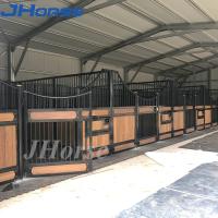 China Powder Coated European Horse Stalls 12 Inch Barn Stable Doors for sale