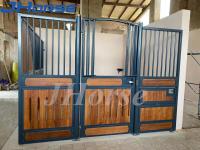 China American Carbonized Bamboo Wood Horse Stall Panels To Build 3.8m for sale