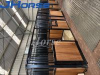China 2200mm  Modular Horse Stalls Barns With Latches Boarding For Pre Built Horse Barns for sale