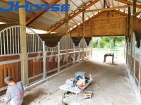 China Stall Of Horses Australia Use Range Horse Stable Box With Durable Dutch Door for sale
