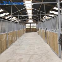 China Outdoor Metallic Luster 14ft Horse Stall Panels Sliding Doors for sale