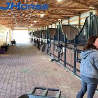 China High Resistant Horse Stable Panels Horse Stall Fronts With Steel Tubes More Ventilation for sale