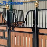 China Welded Carbonized Menards European Horse Stall Fit Out Large Size 14ft for sale
