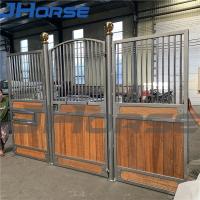 China Horse Stall Panels Fronts Equine Equipment Stable Doors Prefab Barn Kits for sale