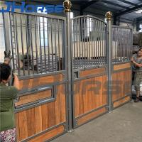 China Luxurious Horse Stable Box With Sliding Door OEM Portable for sale