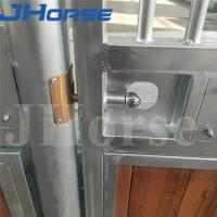 China 2.2m Customized Frame Tubes Swing Door European Horse Stalls Q235 for sale