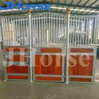China 2.2m Customized Frame Tubes Swing Door European Horse Stalls Q235 for sale