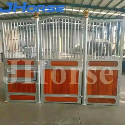 China 2.2m Customized Frame Tubes Swing Door European Horse Stalls Q235 for sale