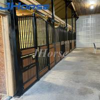 China Economical 10 Foot Metal European Horse Stalls Simple Husbandry Equipment for sale