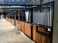 China Bamboo Galvanized Metal Double Dutch Door Horse Stall Panels Large Customized for sale