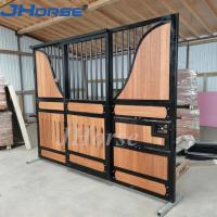 China Bamboo Hot Dipped Galvanized Steel Portable Horse Stalls Powder Coating for sale