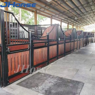 China Steel Frame 2.2m Prefabricated Horse Stalls Portable Horse Stable Corrosion Prroof for sale