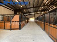 China Portable full opening European Horse Stalls Sliding Door 2.0m Height for sale