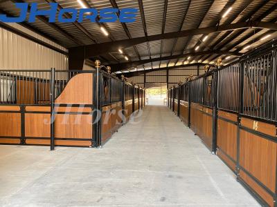 China Portable full opening European Horse Stalls Sliding Door 2.0m Height for sale