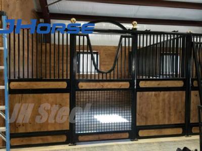 China Luxury European Style Horse Stable Fronts China Manufacturer Infilling Bamboo for sale