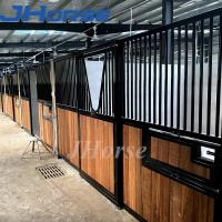 China Bamboo Infill 14feet High End Horse Stables Luxurious Heavy Duty Galvanized Economical for sale