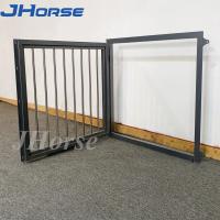 China Steel Prefab Bamboo Infill Horse Stall Horse Barn Door Hinged Windows Customized for sale