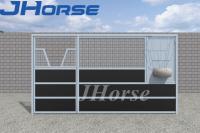 China Custom Made Temporary 10ft Horse Stable Boxes Light Weight Water Proof for sale