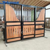China Bamboo Wood Horse Stall Panels European Style Sliding Door Solid Box for sale