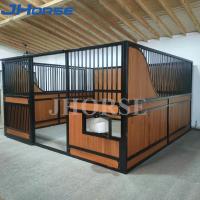 China 4m Length European Horse Stalls Enduring Sliding Door Galvanized Stainless for sale